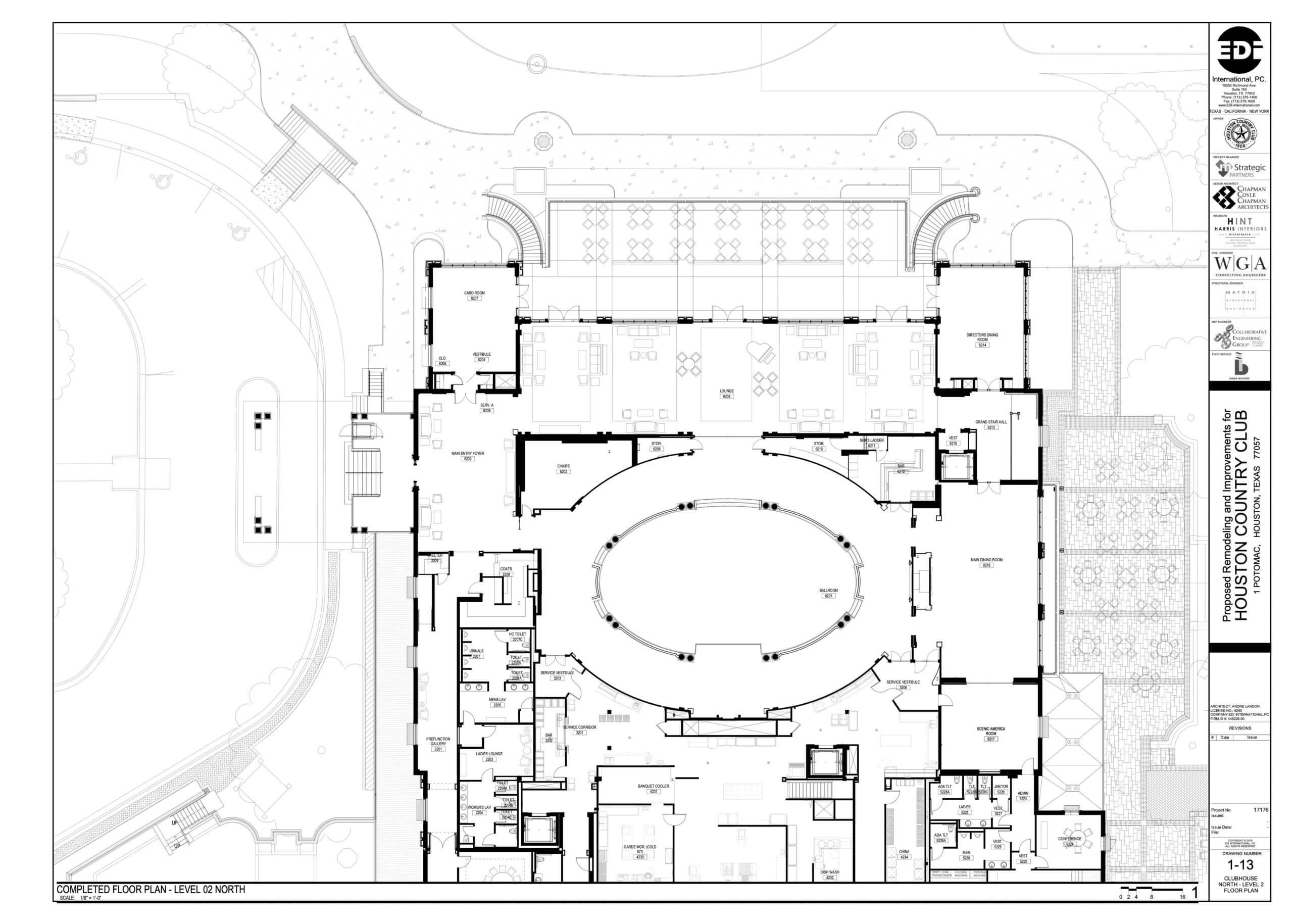 1-13 – CLUBHOUSE NORTH – LEVEL 2 FLOOR PLAN | m Strategic Partners